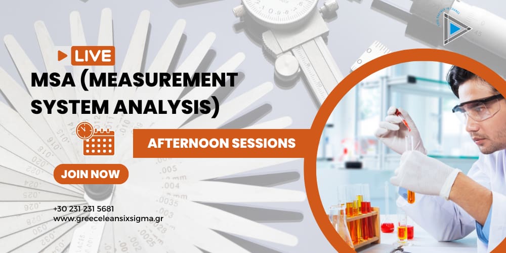 MSA Training Live Online | Afternoon Sessions Greece 2025 – Boost Accuracy ⭐ - Greece Lean Six Sigma